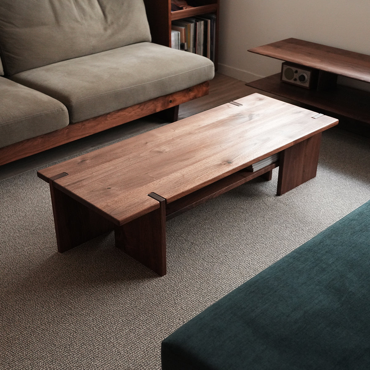 日本實木茶几｜丸庄木工 - ONDA茶几｜日本製